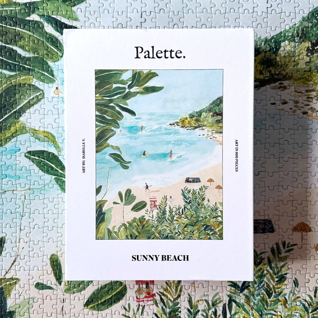 Sunny Beach Puzzle by Isabelle Vandeplassche – The Social Space Pte Ltd