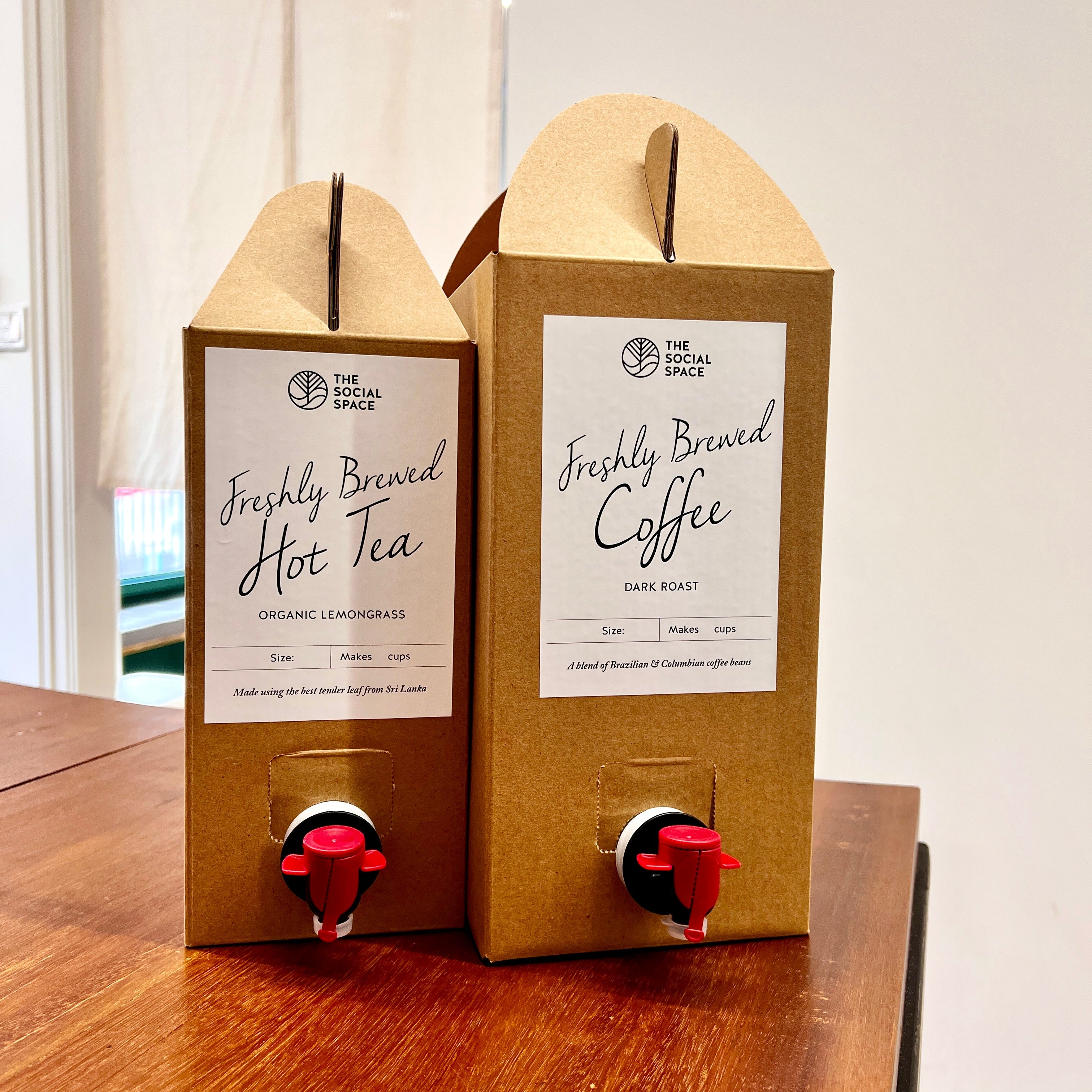 Organic Hot Lemongrass Tea Dispenser (3L / 5L) – The Social Space Pte Ltd