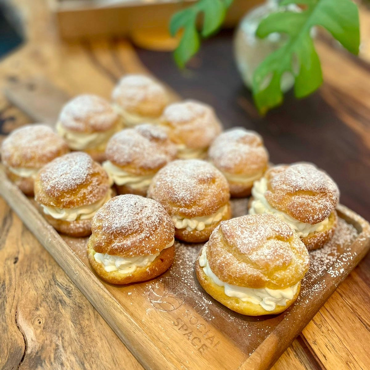 Homemade Cream Puff Platter – The Social Space Pte Ltd