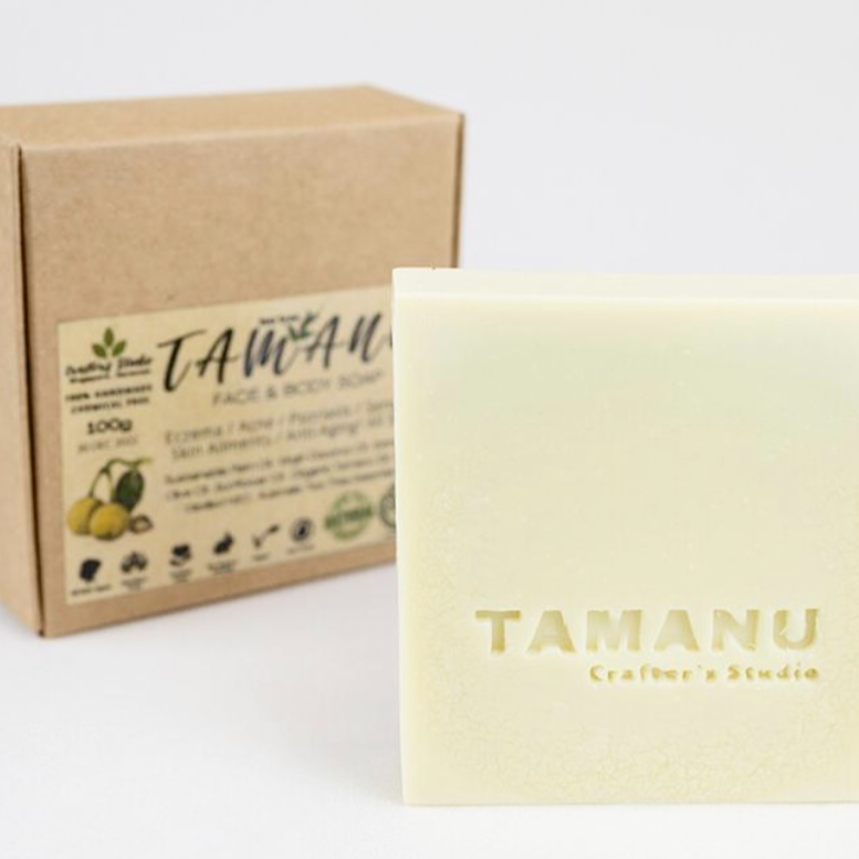 Healing Bar Soap - Tamanu & Tea Tree – The Social Space Pte Ltd